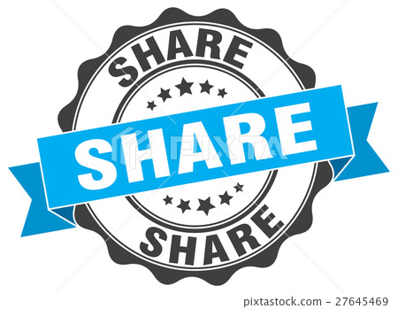 share stamp. sign. seal - Stock Illustration [27645469] - PIXTA