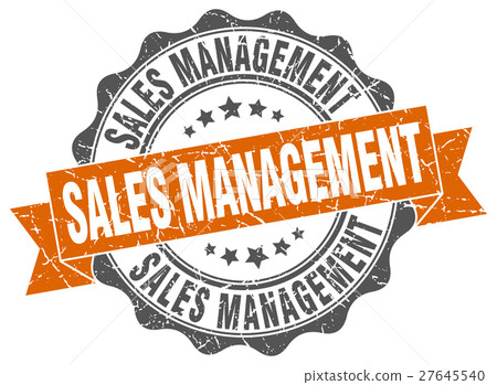 sales management stamp. sign. seal - Stock Illustration [27645540] - PIXTA