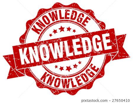 knowledge stamp. sign. seal - Stock Illustration [27650410] - PIXTA