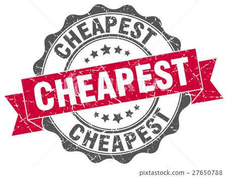 cheapest stamp. sign. seal - Stock Illustration [27650788] - PIXTA