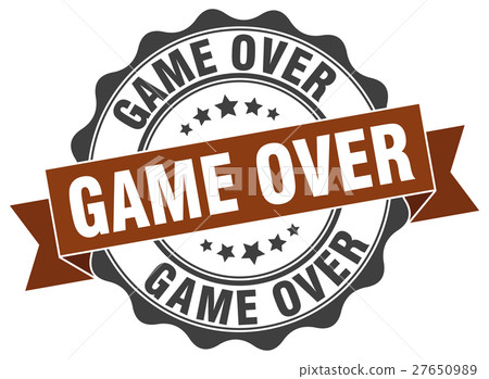 game over stamp. sign. seal - Stock Illustration [27650989] - PIXTA