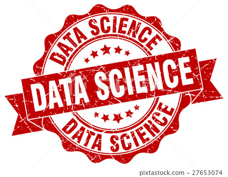 data science stamp. sign. seal - Stock Illustration [27653074] - PIXTA