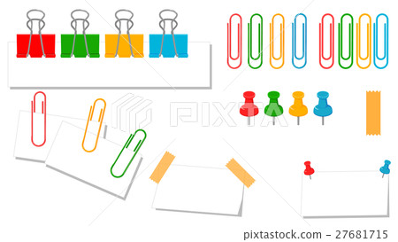Clip & Pin - Stock Illustration [27681715] - PIXTA