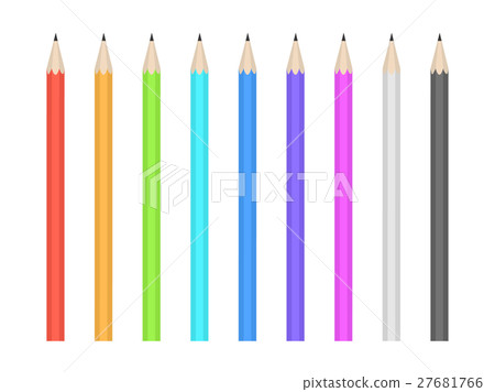 Pencil color variation - Stock Illustration [27681766] - PIXTA