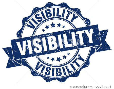 visibility stamp. sign. seal - Stock Illustration [27710791] - PIXTA