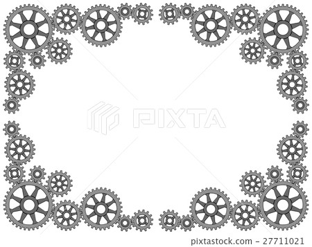Gear frame - Stock Illustration [27711021] - PIXTA