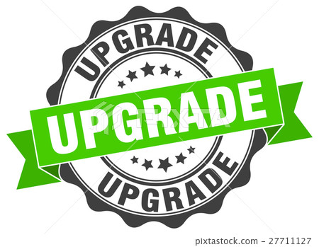 upgrade stamp. sign. seal - Stock Illustration [27711127] - PIXTA