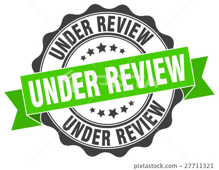 under review stamp. sign. seal - Stock Illustration [27711321] - PIXTA