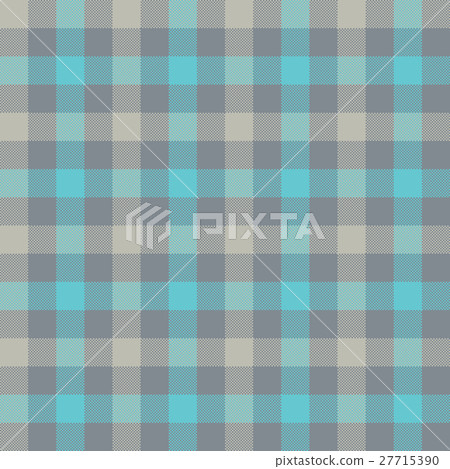 Blue gray check tablecloth seamless pattern - Stock Illustration ...