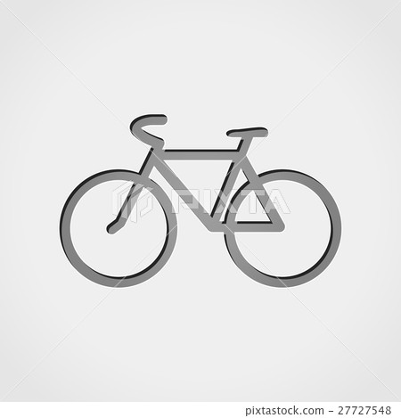 bicycle grey icon - Stock Illustration [27727548] - PIXTA