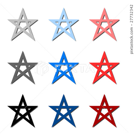 Star material - Stock Illustration [27732342] - PIXTA