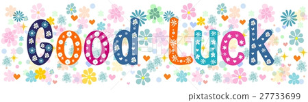 Good luck- banner. Vector - Stock Illustration [27733699] - PIXTA