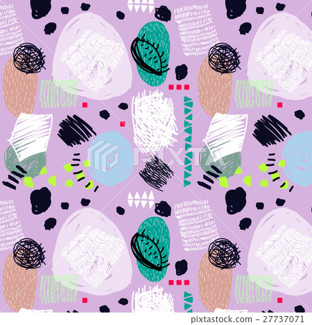 Abstract seamless vector pattern - Stock Illustration [27737071] - PIXTA