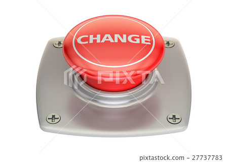 Change Red button, 3D rendering - Stock Illustration [27737783] - PIXTA