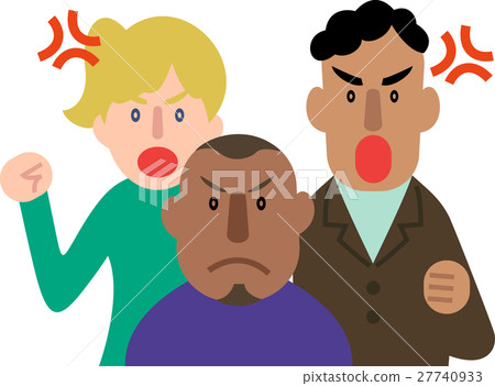 Angry citizen America - Stock Illustration [27740933] - PIXTA