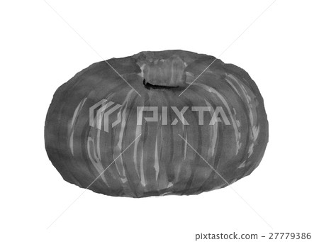 Pumpkin ink painting - Stock Illustration [27779386] - PIXTA