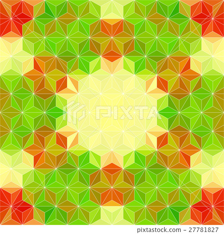 Colorful Kaleidoscope Graphic Design - Stock Illustration [27781827 ...