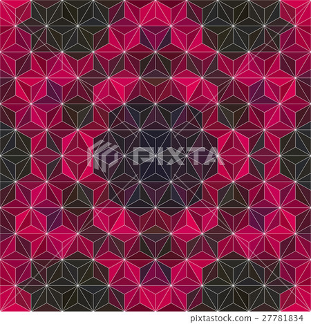 Colorful Kaleidoscope Graphic Design - Stock Illustration [27781834 ...