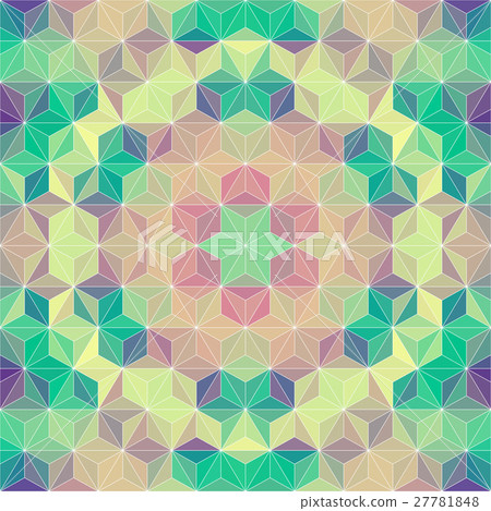 Colorful Kaleidoscope Graphic Design - Stock Illustration [27781848 ...