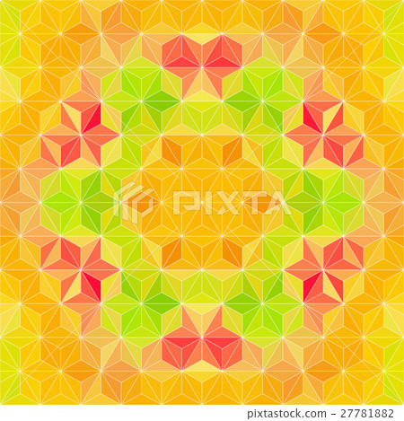 Colorful Kaleidoscope Graphic Design - Stock Illustration [27781882 ...