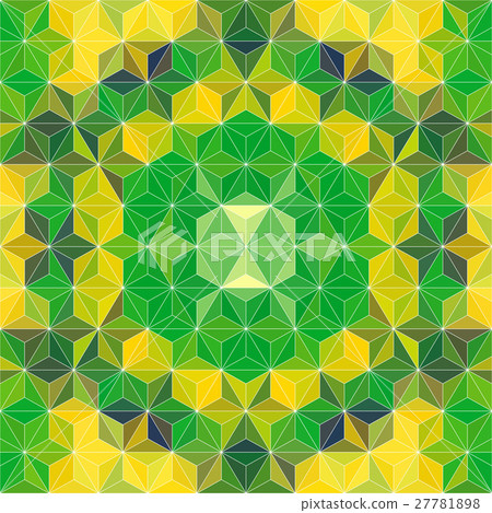 Colorful Kaleidoscope Graphic Design - Stock Illustration [27781898 ...