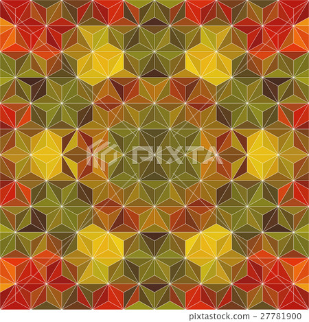 Colorful Kaleidoscope Graphic Design - Stock Illustration [27781900 ...