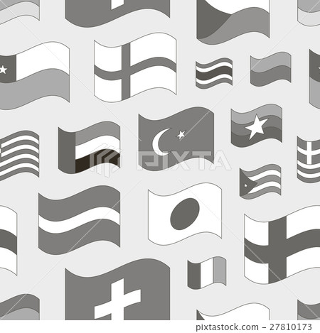 Set of world flags pattern - Stock Illustration [27810173] - PIXTA