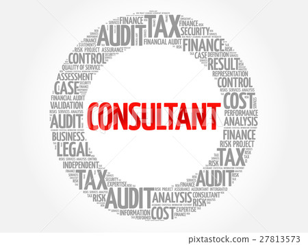 CONSULTANT word cloud - Stock Illustration [27813573] - PIXTA