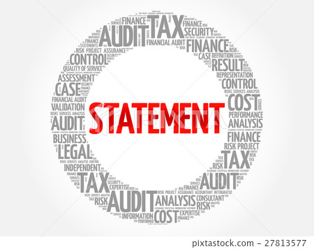 STATEMENT word cloud - Stock Illustration [27813577] - PIXTA