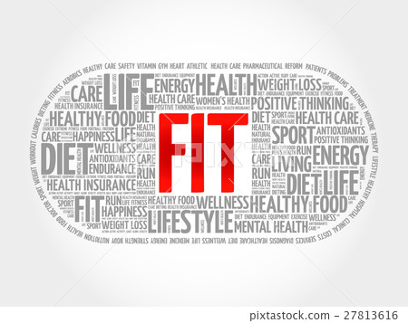 FIT word cloud background - Stock Illustration [27813616] - PIXTA