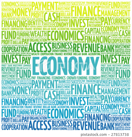 ECONOMY word cloud - Stock Illustration [27813738] - PIXTA