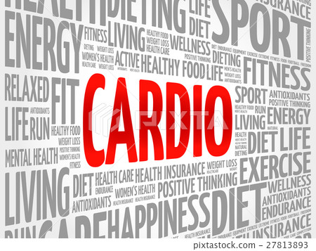CARDIO word cloud background - Stock Illustration [27813893] - PIXTA