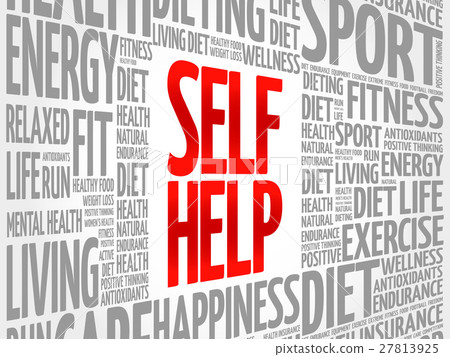 Self Help word cloud background - Stock Illustration [27813925] - PIXTA