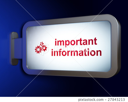 Information concept: Important Information and - Stock Illustration ...