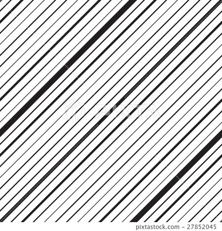 Diagonal Stripes Seamless Pattern - Stock Illustration [27852045] - PIXTA