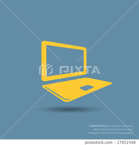 Pictograph of computer - Stock Illustration [27852398] - PIXTA