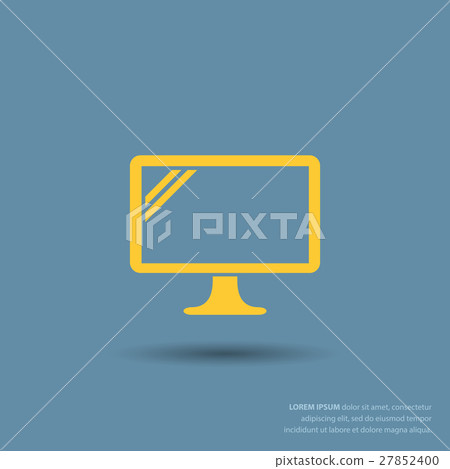 Pictograph of computer-插圖素材 [27852400] - PIXTA圖庫