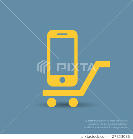 Pictograph of mobile - Stock Illustration [27853086] - PIXTA