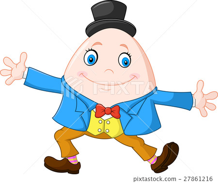 Humpty Dumpty cartoon-插圖素材 [27861216] - PIXTA圖庫