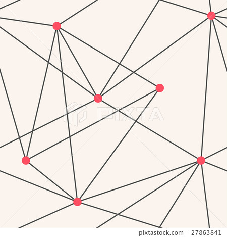 Vector seamless triangles geometric pattern - Stock Illustration ...