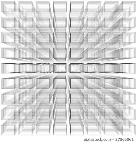 White color abstract infinity background, 3d - Stock Illustration ...