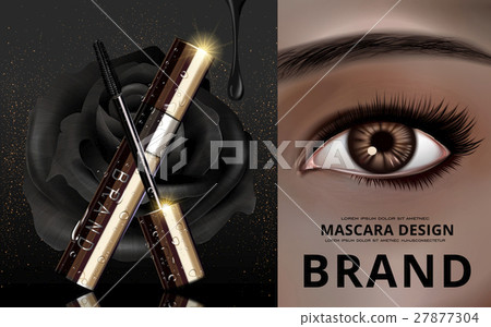 mascara design ad - Stock Illustration [27877304] - PIXTA