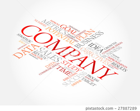 Company word cloud - Stock Illustration [27887289] - PIXTA