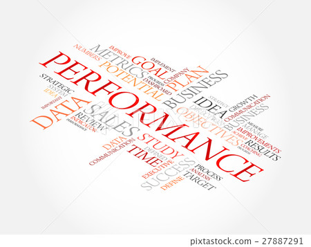 Performance word cloud - Stock Illustration [27887291] - PIXTA