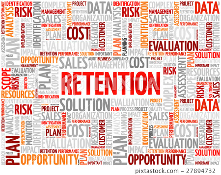 Retention word cloud - Stock Illustration [27894732] - PIXTA