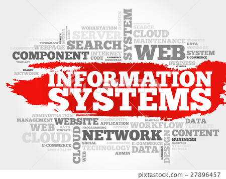 Information Systems word cloud - Stock Illustration [27896457] - PIXTA