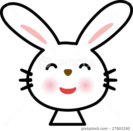 Usagi smile for animal characters - Stock Illustration [27903290] - PIXTA