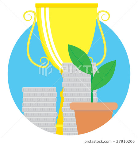 Financial success vector icon - Stock Illustration [27910206] - PIXTA