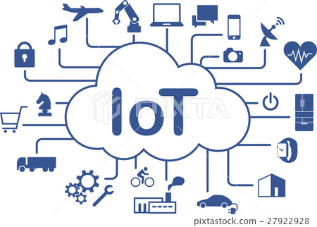 Iot_ Illustration - Stock Illustration [27922928] - PIXTA