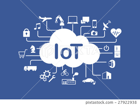 Iot_ Illustration - Stock Illustration [27922938] - PIXTA